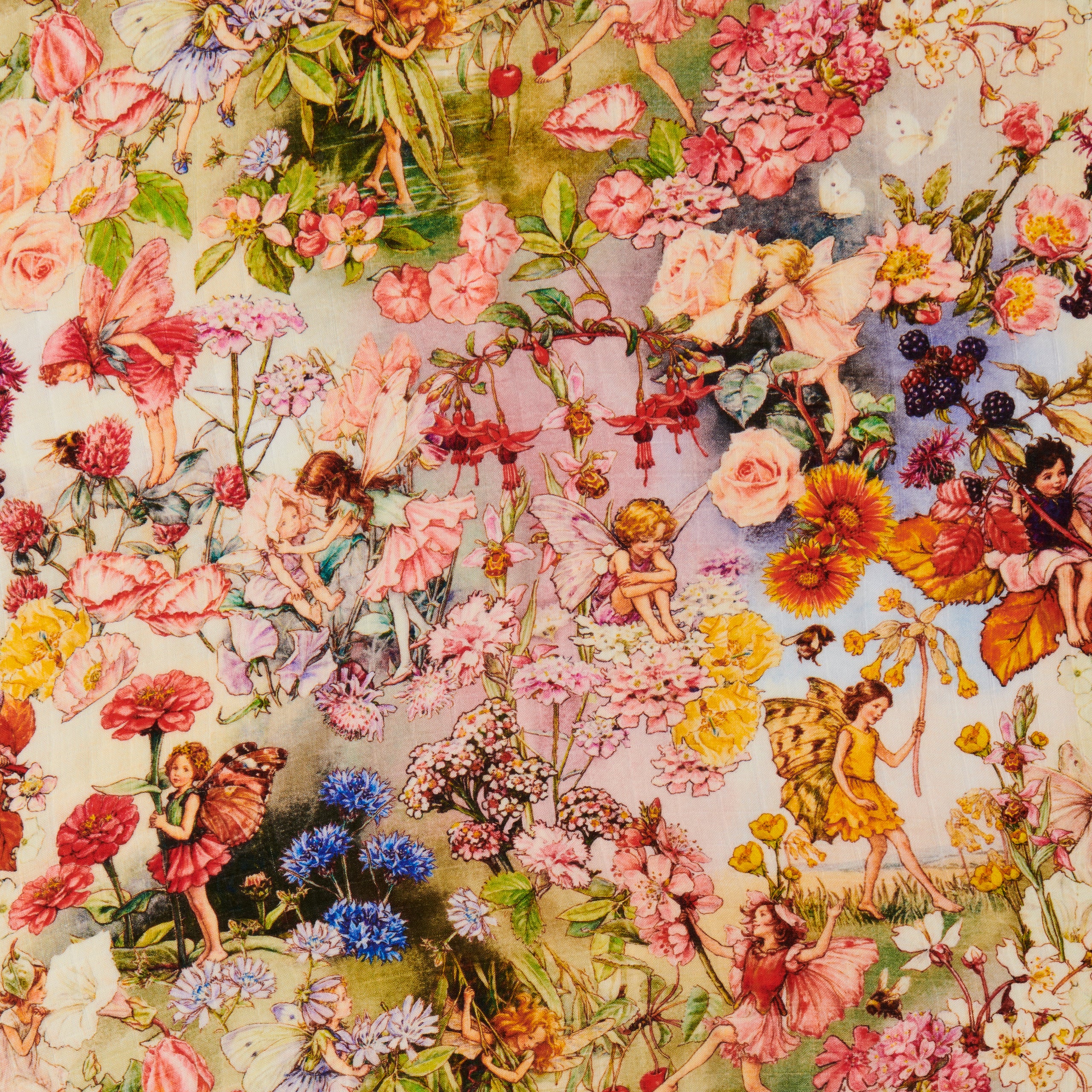 Kip & Co Swaddle - Flower Fairies Make a Wish | Floral Love, a ...